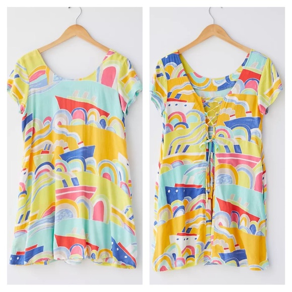Jams World | Dresses | Jams World Vintage 9s Nautical Print Corset Back ...
